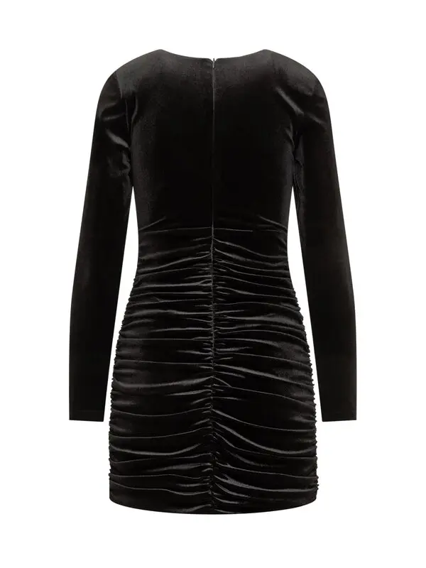 ACTUALEE Textured Mini Dress