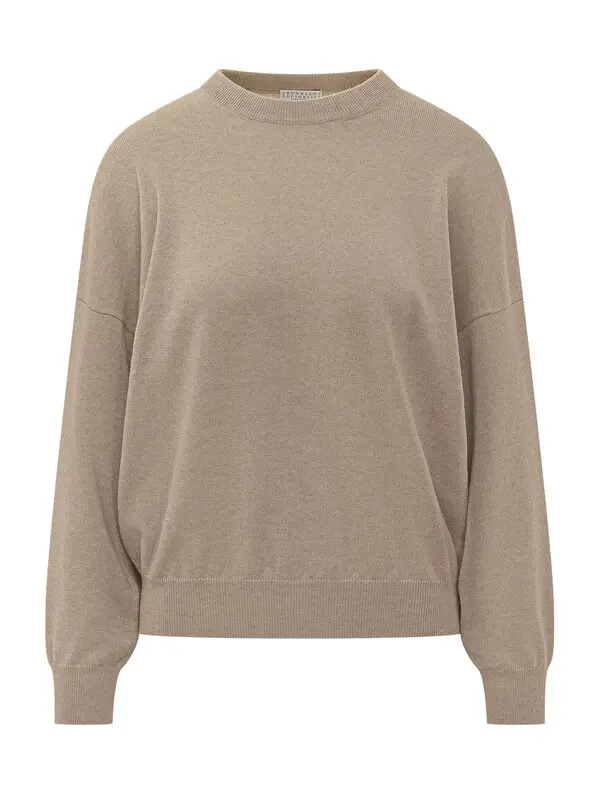 Brunello Cucinelli Cashmere Sweater - Caffe