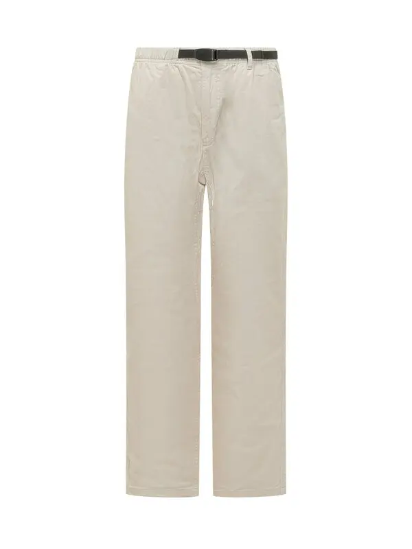 Gramicci Versatile Pantaloni With Integrated Belt - Greige