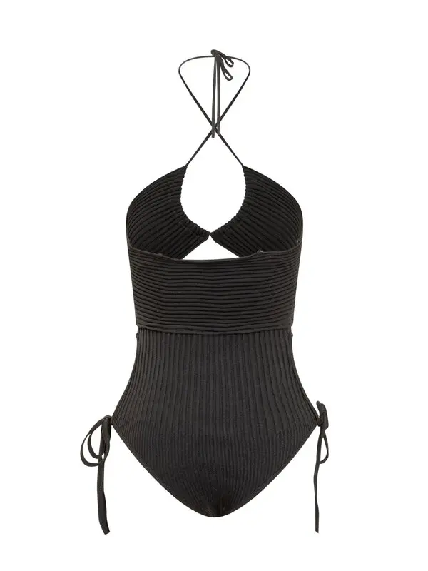 ANDREĀDAMO Cut-out Mini Bodysuit