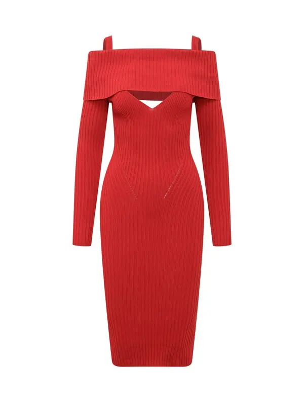 ANDREĀDAMO Midi Suit Dress