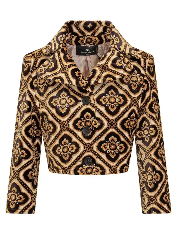 Etro Mini Short Blazer - Fantasia