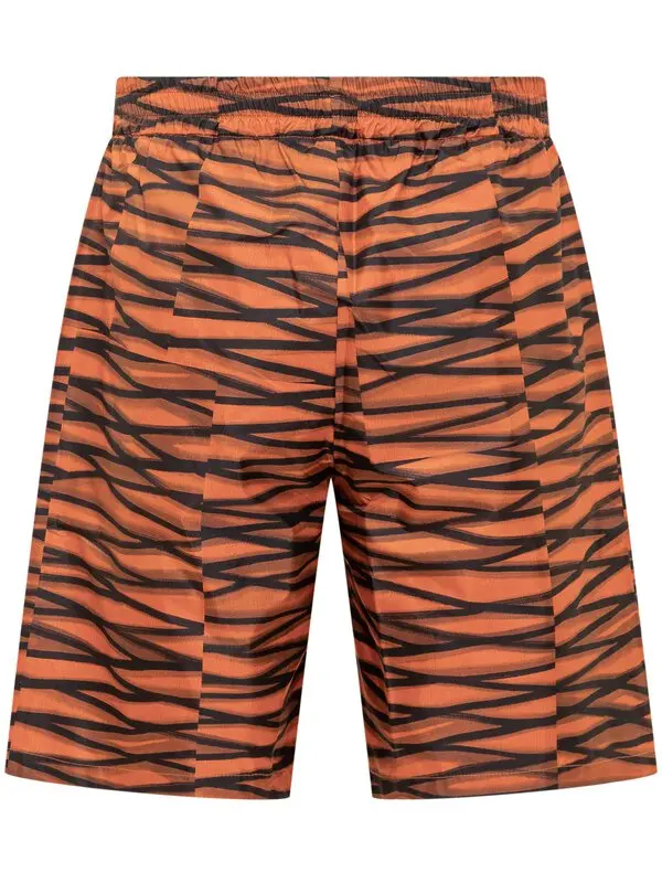 PIERRE-LOUIS MASCIA Stampaint Mini Shorts