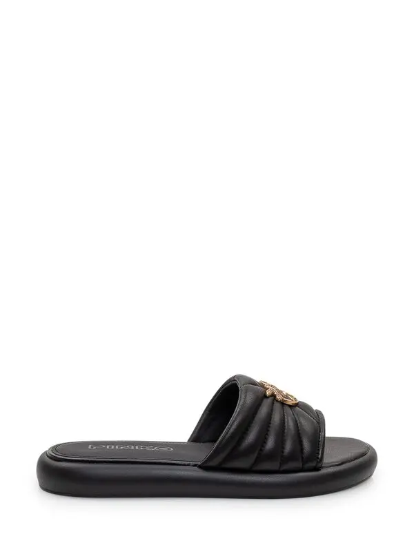 Pinko Padded Slide Sandals