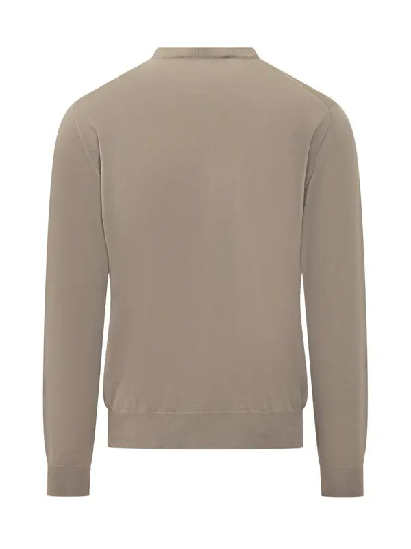 FILIPPO DE LAURENTIIS Gironeck Knitwear Sweater - Grigio