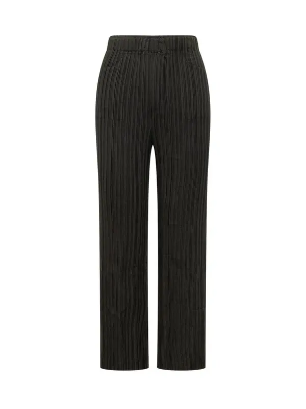 GONGDID DESIGN Straight-leg Trousers With Pocket Detail