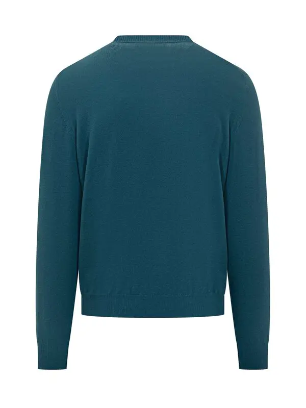 FILIPPO DE LAURENTIIS Giro Neck Wool Knit Sweater - 770