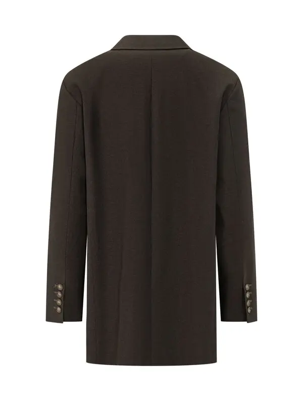 LE SULLY STUDIO Oversized Studio Jacket - Moro