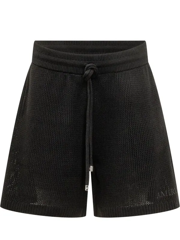 Amiri Mini Distressed Athletic Shorts