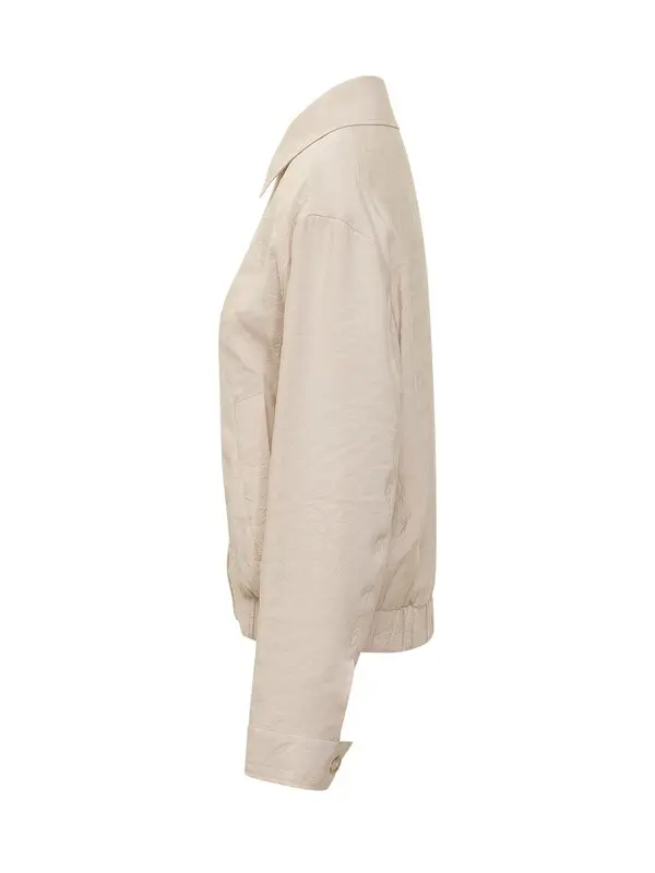 LE SULLY STUDIO Classic Bomber Jacket With Zip