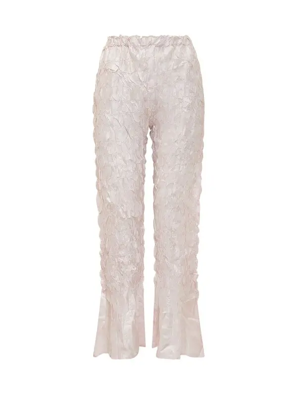 GONGDID DESIGN Pleated Trousers