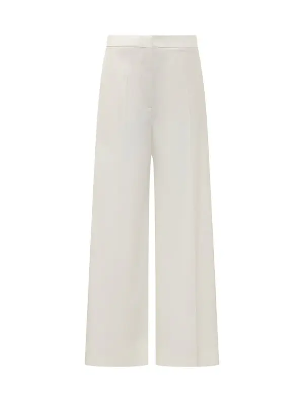 Stella McCartney Cotton Trousers - Chalk