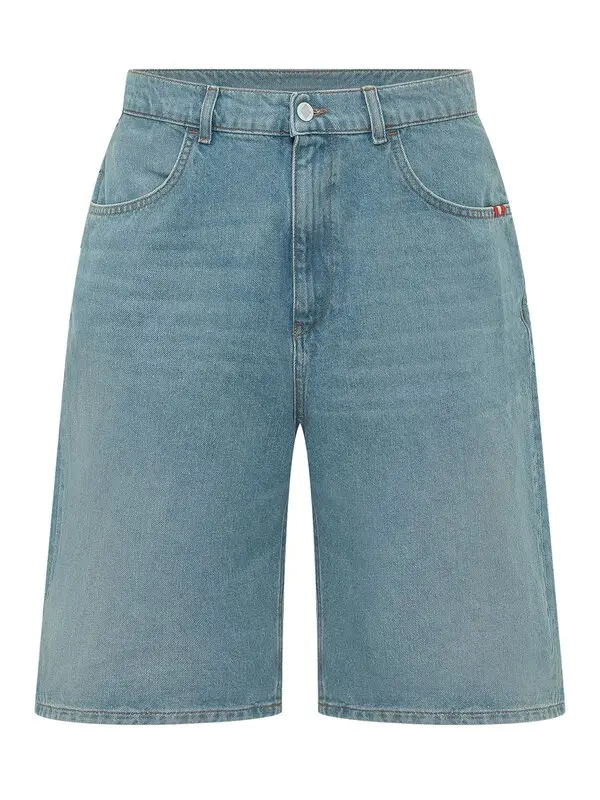 AMISH SUPPLIES Bermuda Denim Shorts - Light Denim