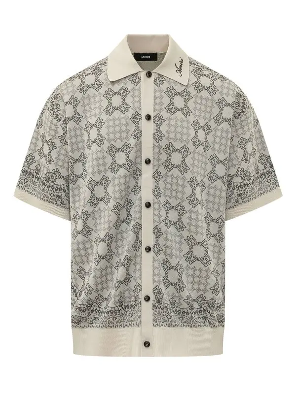 Amiri Checks Pattern Button-up Shirt