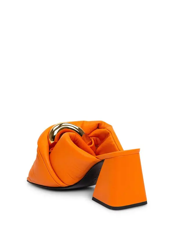 JW Anderson J. W. Anderson Twisted Heels Sandals - Orange