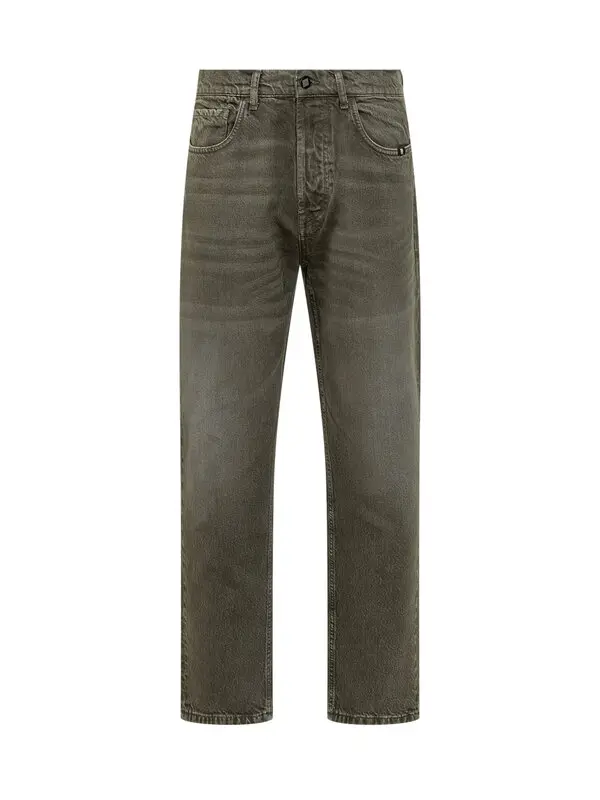 AMISH SUPPLIES Jeremiah Straight Jeans - Olive