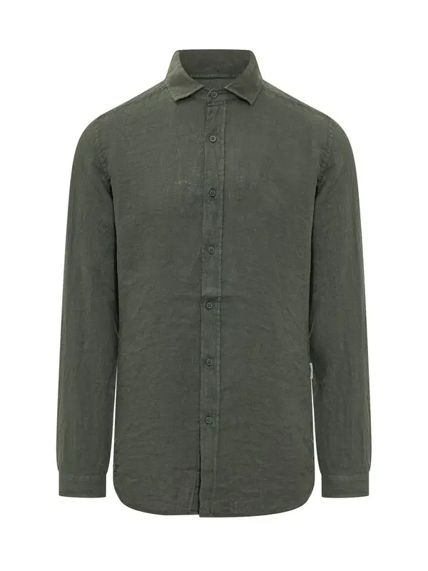 Sundek Long Sleeve Mini Shirt - Pine