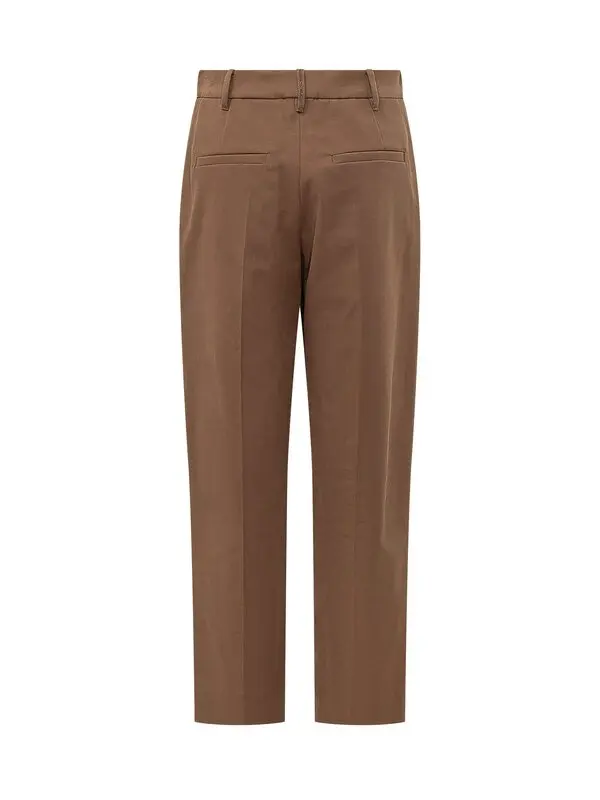 Brunello Cucinelli Paint-effect Trousers
