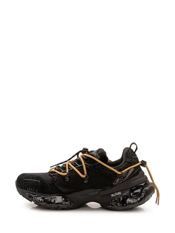 Dsquared2 Technical Lace-up Sneaker With Voluminous Sole - Nero
