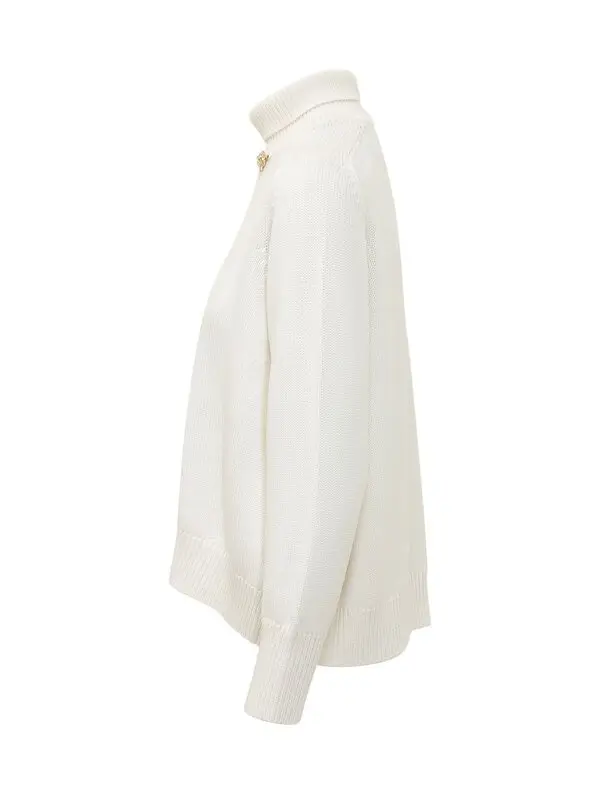 Fabiana Filippi Wool Turtleneck Pullover