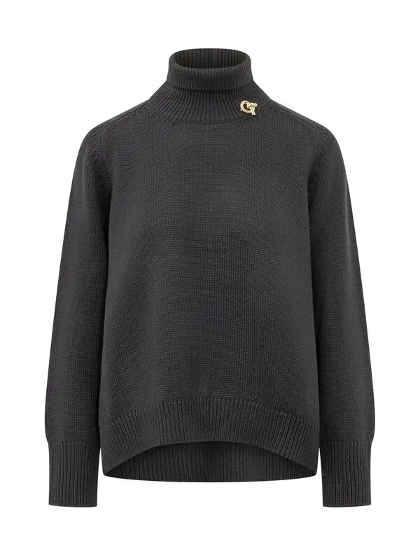 Fabiana Filippi Soft Knit Sweater With Turtleneck