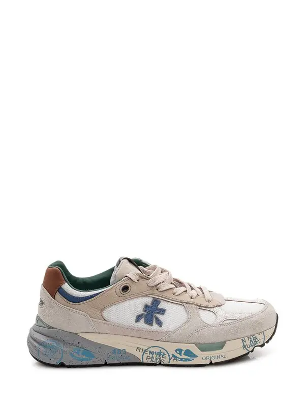 Premiata Versatile Mesh Sneaker Perfect For Every Step - White Multi