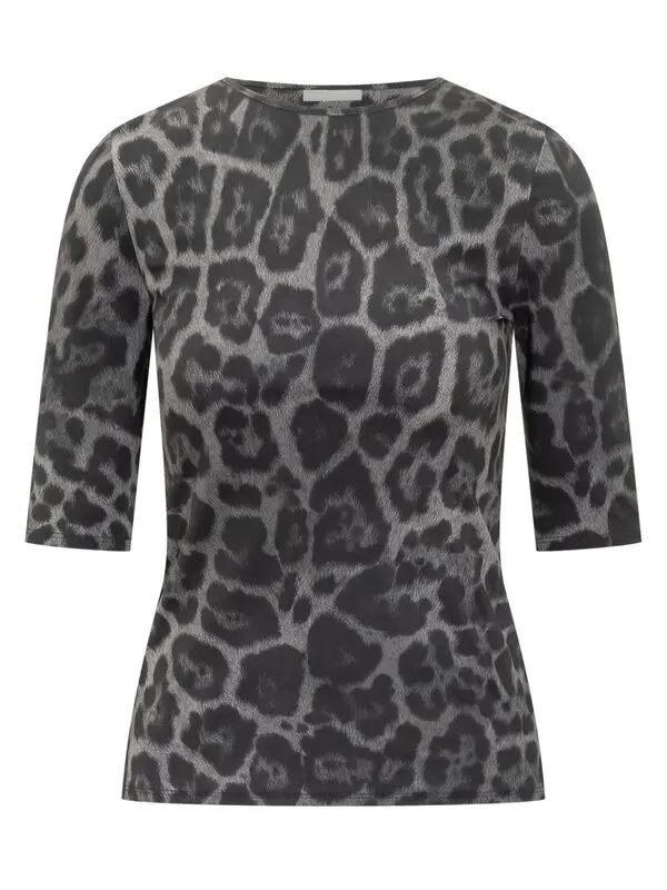Stella McCartney Leo Paint Top - Ash Grey
