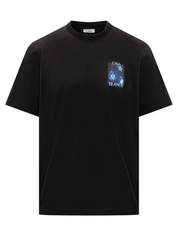Casablanca Meduse Sportive T-shirt - Black