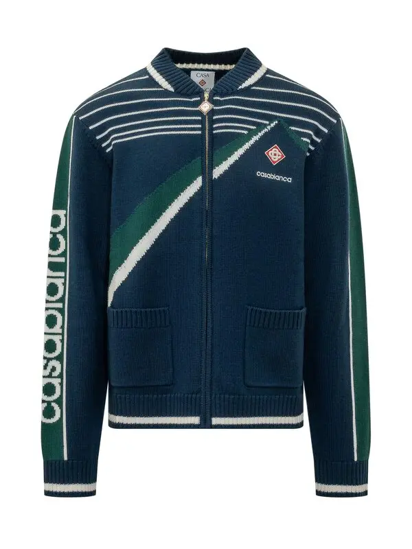 Casablanca Pyramid Jacquard Jacket - 01