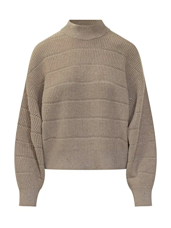 Brunello Cucinelli Ribbed Knit Sweater