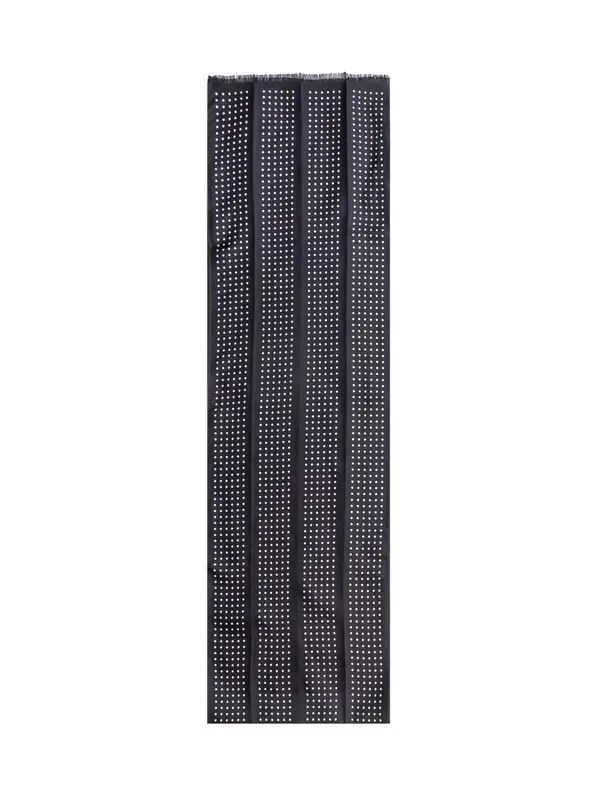 TOM FORD Dots Scarf 165x24 - Black-white