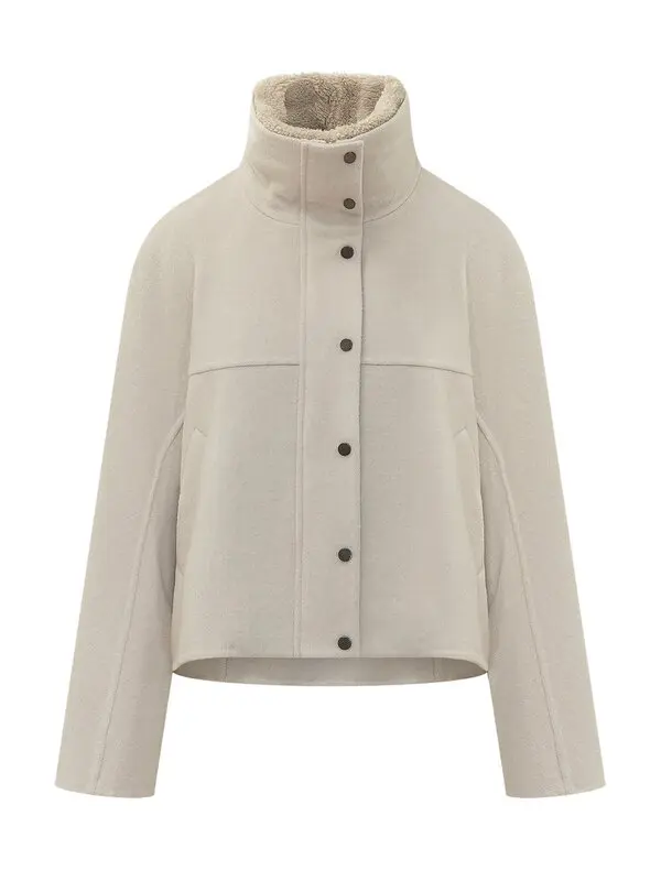Brunello Cucinelli Tailored Lightweight Jacket - Light Grey