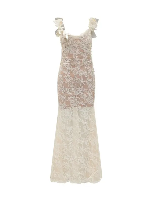 SELF-PORTRAIT Elegant Lace Suit With Statement Lines
