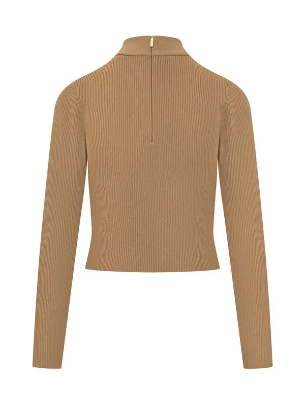 Michael Kors Chic Pullover - Dark Camel