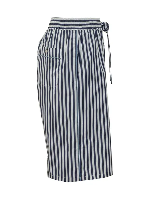 Dolce & Gabbana Striped Drawstring Trousers