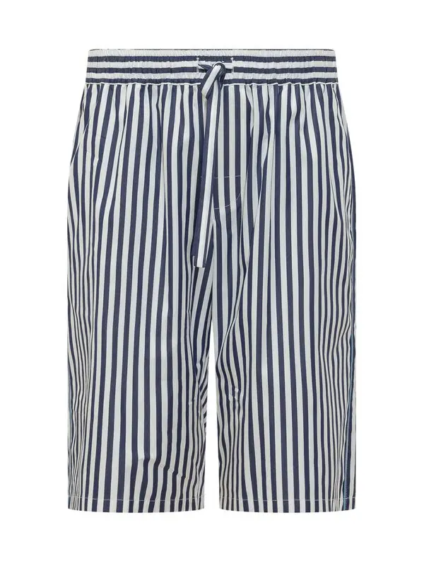 Dolce & Gabbana Striped Drawstring Trousers - Rigato