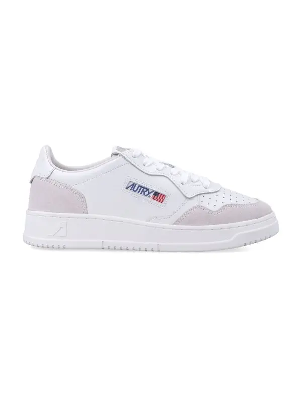 AUTRY Low-top Leather Sneaker - Bianco