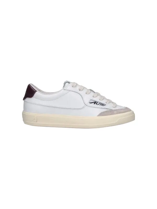 AUTRY Low-top Leather Sneaker - White