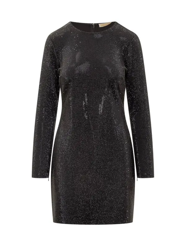 Michael Kors Chic Suit Mini Short With Artistic Accents