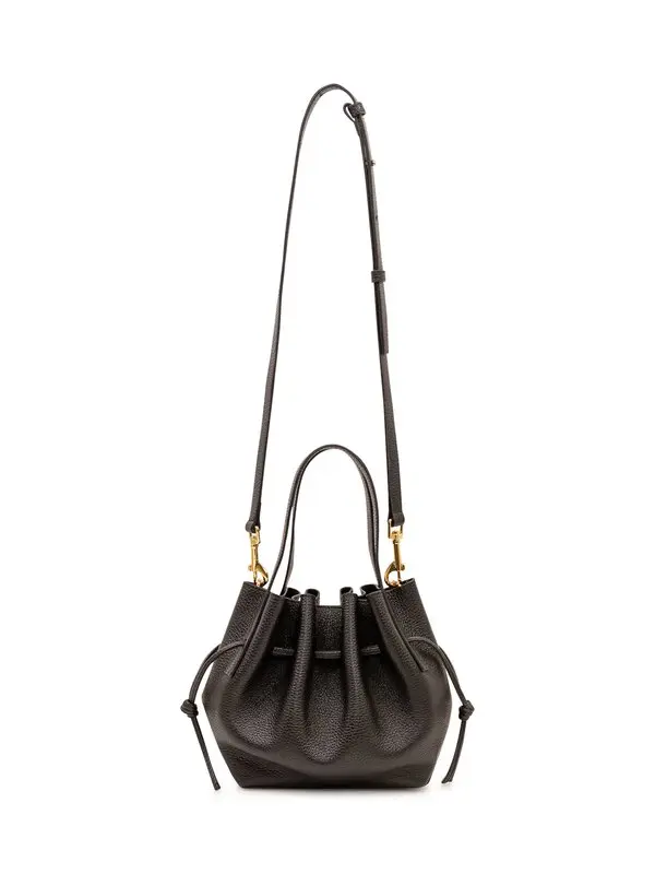 Yuzefi Scallop Tote Handbag - Black