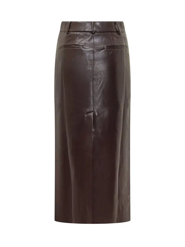 Andamane Eco-friendly Fabric Midi Skirt