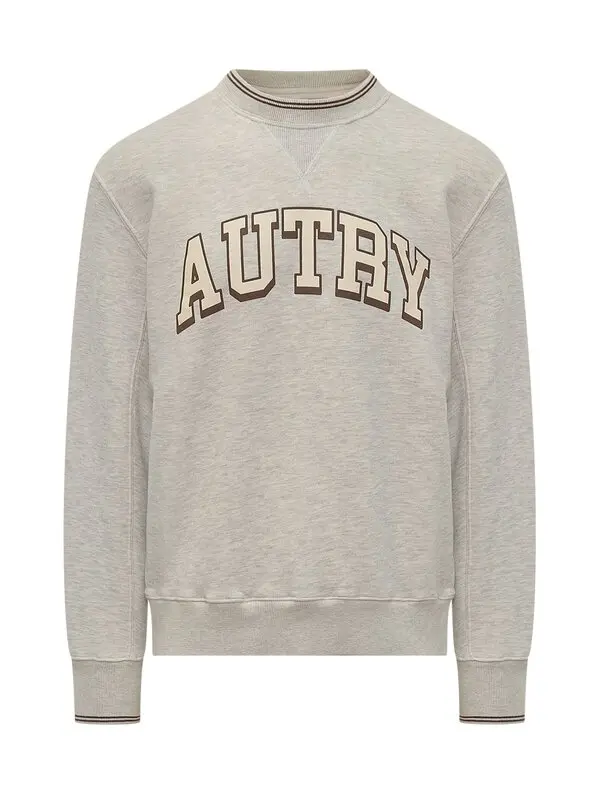 AUTRY Logo Sweatshirt - Wh/choc