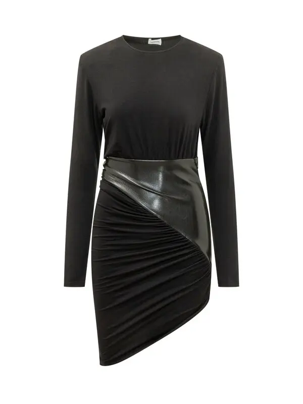 Andamane Ursula Mini Veg Dress - Black