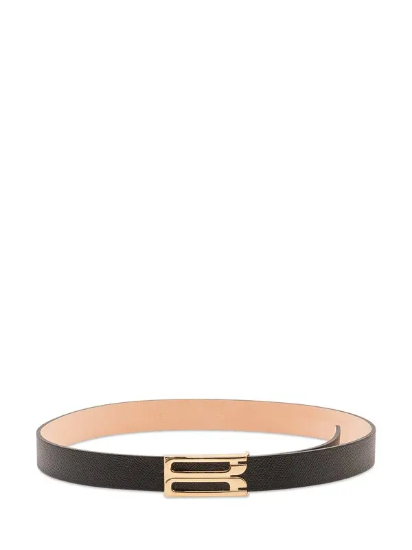 Victoria Beckham Leather Belt - Black