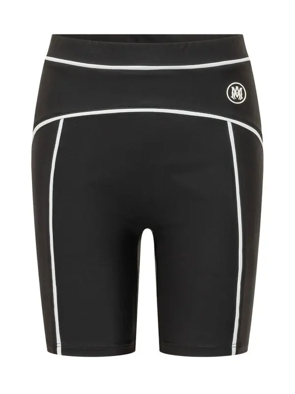 Amiri Round Fashion Candling Shorts - Black