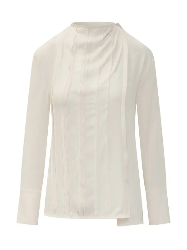 Victoria Beckham Tailored Blouse - Elderflower