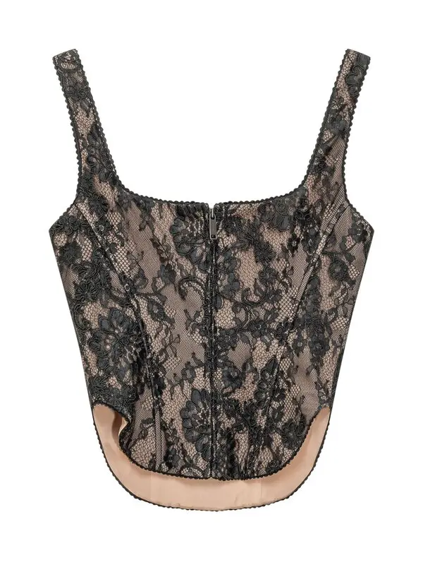 SELF-PORTRAIT Inspired Lace Corset Top