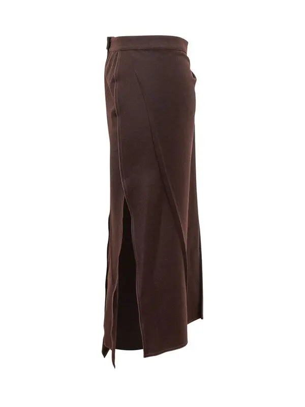 Victoria Beckham Chic Tailored Mini Skirt - Acai