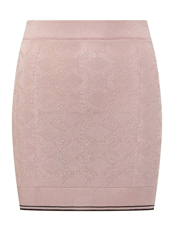 Amiri Chic Mini Skirt - Blush