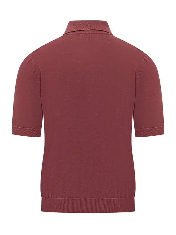 RAKKI Stylish Polo Shirt With Pocket - Cherry